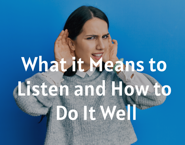 How to Become Great at Listening | SpiritualBlossom
